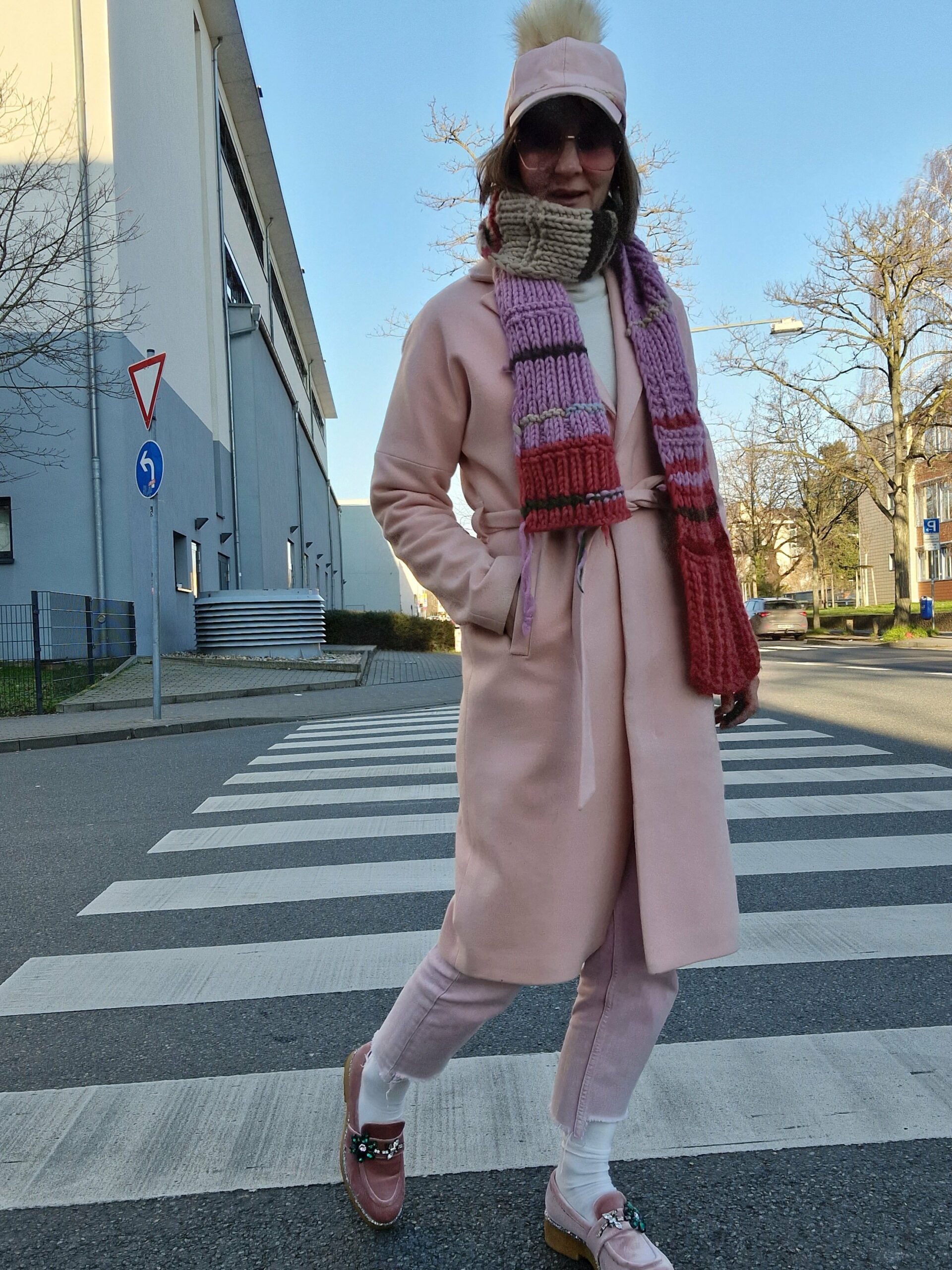 Plateau Loafer Damen mit Jeans gestylt